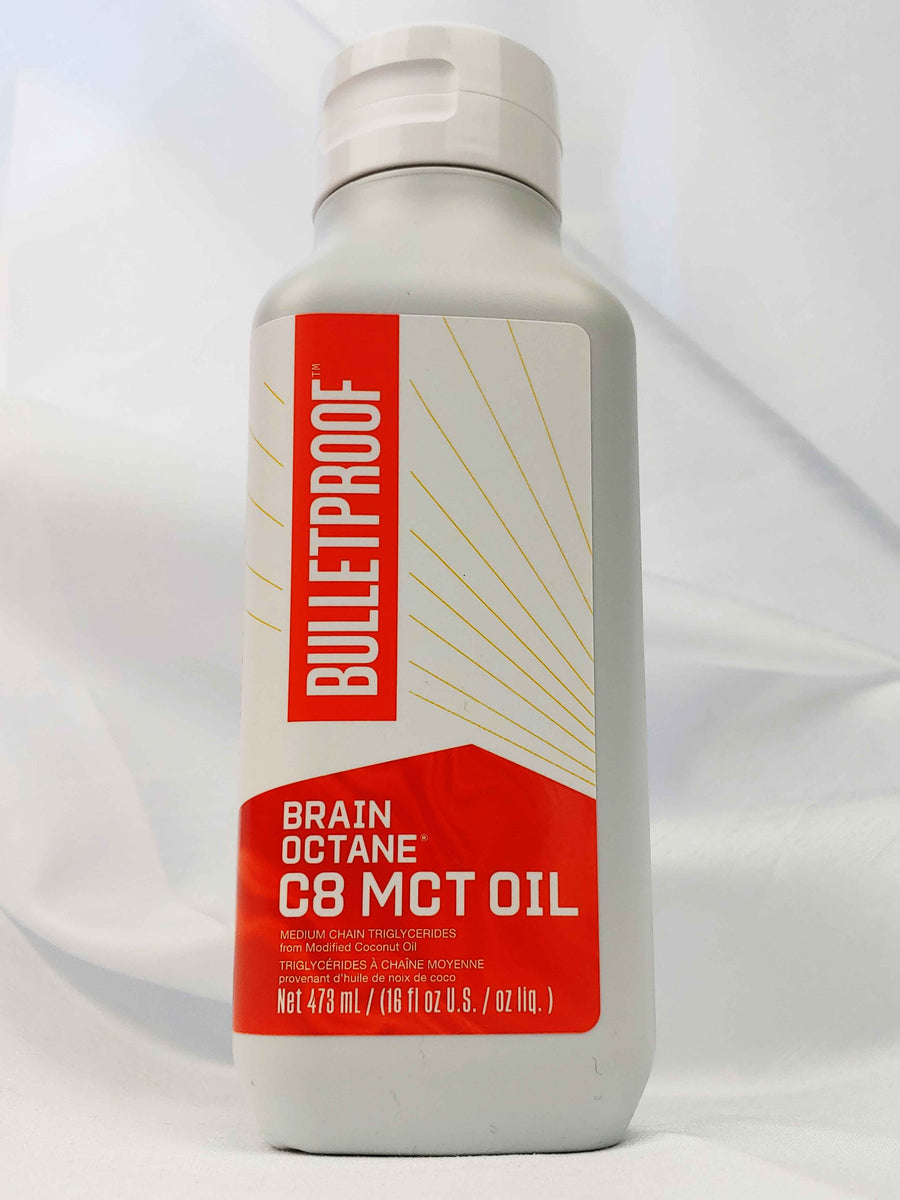 Bulletproof Brain Octane C8 MCT Oil – Keto Mosquito & The Bread Depot