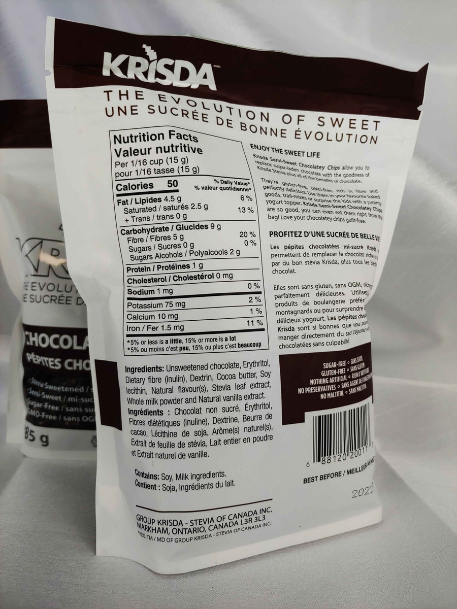 Krisda Chocolatey Chips – Keto Mosquito & The Bread Depot